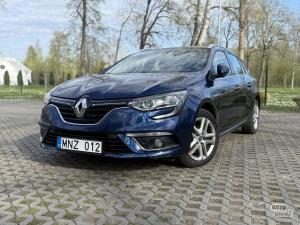 Zils Renault Megane 2018 Kelmė, ar dzinēja tilpumu 1.50 L un nobraukumu 240 tūkst. km par 7150 €, foto  vietnē AUTOMOTO.COM.LV