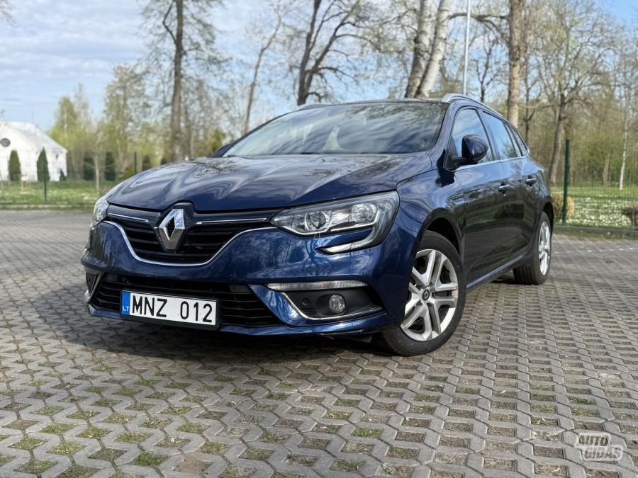 Zils Renault Megane 2018 Kelmė, ar dzinēja tilpumu 1.50 L un nobraukumu 240 tūkst. km par 7150 €, foto 1 vietnē AUTOMOTO.COM.LV