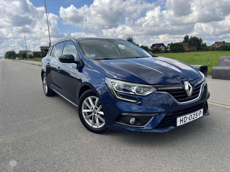 Zils Renault Megane 2018 Kauņa, ar dzinēja tilpumu 1.46 L un nobraukumu 169 tūkst. km par 6850 €, foto 1 vietnē AUTOMOTO.COM.LV