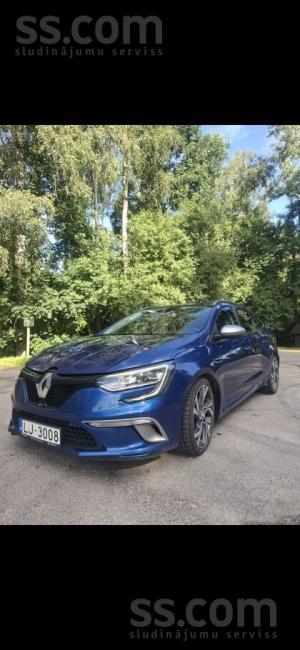 Синий Рено Меган 2018 в Елгава, объемом двигателя 1.60 л и пробегом 170 тыс. км за 9500 €, фото  на AUTOMOTO.COM.LV