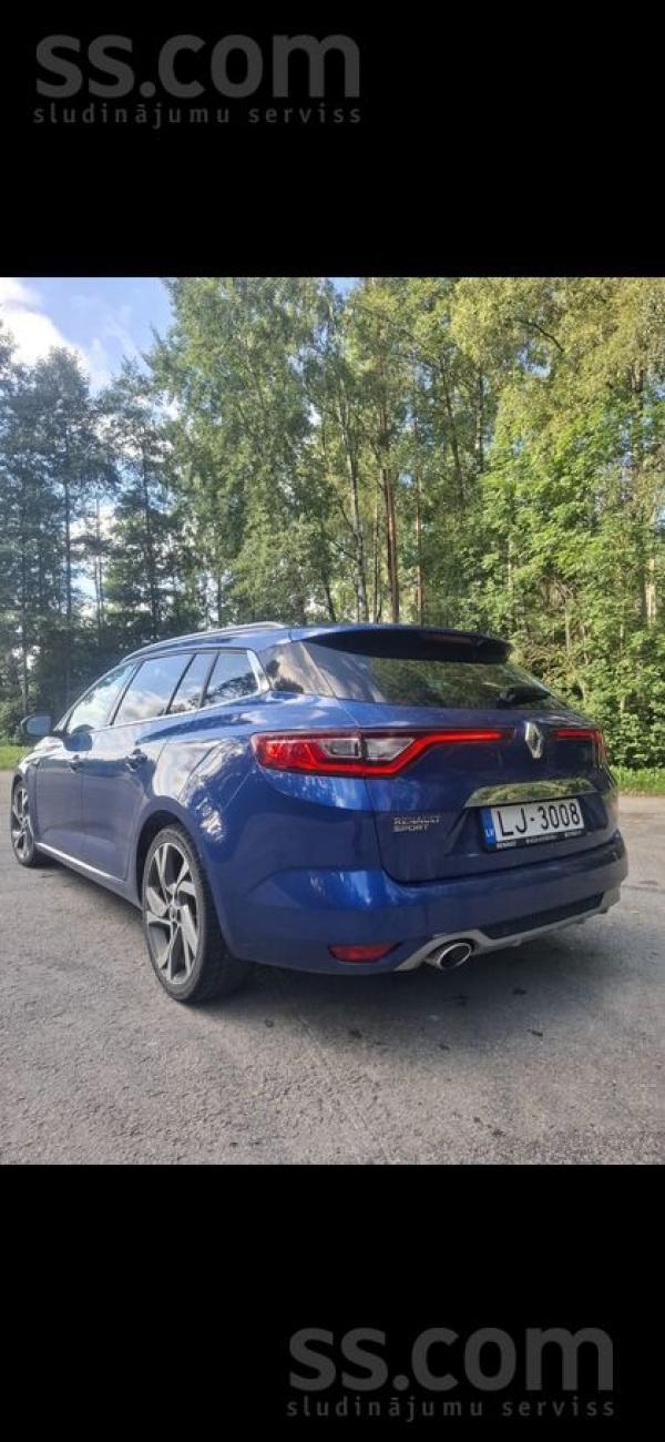 Синий Рено Меган 2018 в Елгава, объемом двигателя 1.60 л и пробегом 170 тыс. км за 9500 €, фото 3 на AUTOMOTO.COM.LV