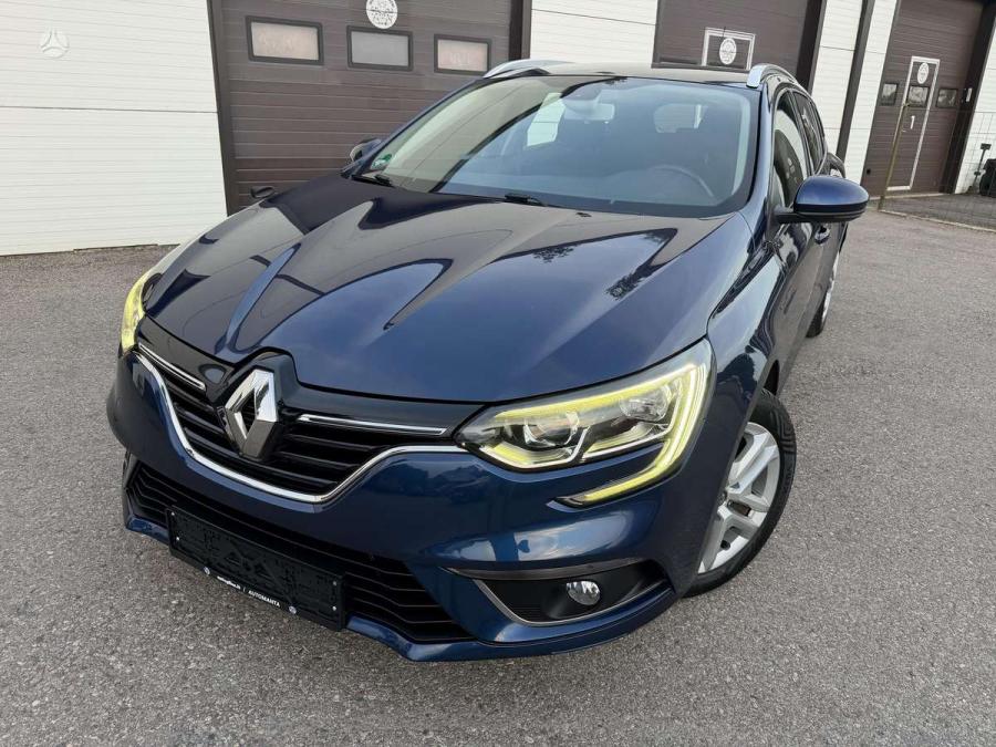 Blue Renault Megane 2018 in Utena, with an engine capacity of 1.33 L and mileage of 166 thousand km for 7750 €, photo 4 on AUTOMOTO.COM.LV