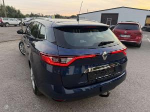 Blue Renault Megane 2018 in Utena, with an engine capacity of 1.33 L and mileage of 166 thousand km for 7750 €, photo 14 on AUTOMOTO.COM.LV