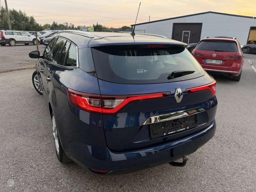 Blue Renault Megane 2018 in Utena, with an engine capacity of 1.33 L and mileage of 166 thousand km for 7750 €, photo 14 on AUTOMOTO.COM.LV