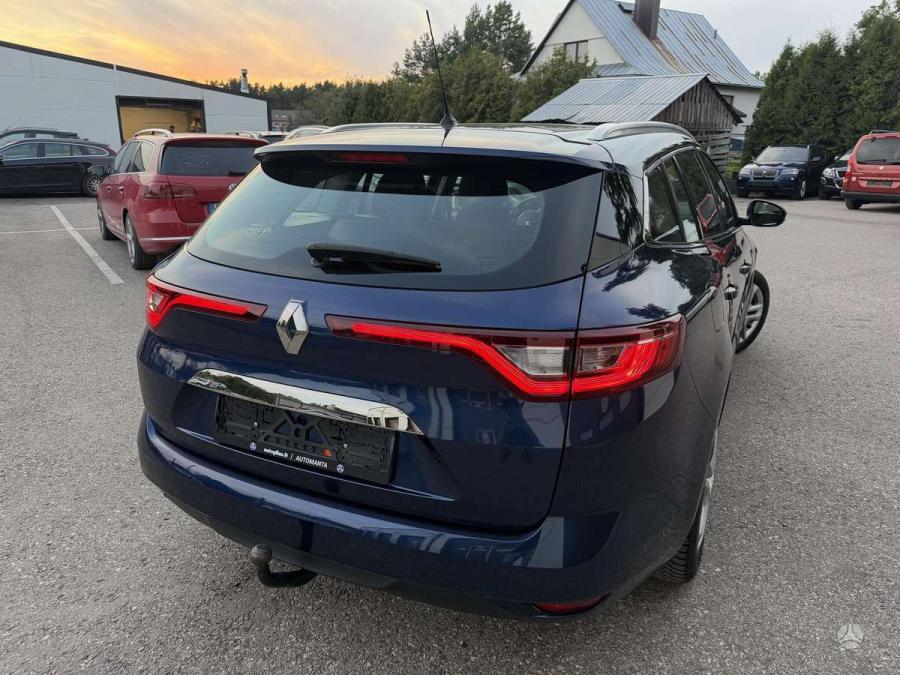 Blue Renault Megane 2018 in Utena, with an engine capacity of 1.33 L and mileage of 166 thousand km for 7750 €, photo 15 on AUTOMOTO.COM.LV
