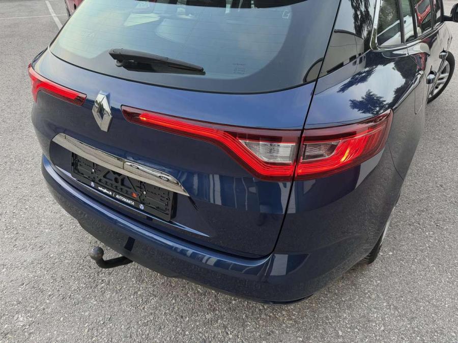 Blue Renault Megane 2018 in Utena, with an engine capacity of 1.33 L and mileage of 166 thousand km for 7750 €, photo 17 on AUTOMOTO.COM.LV