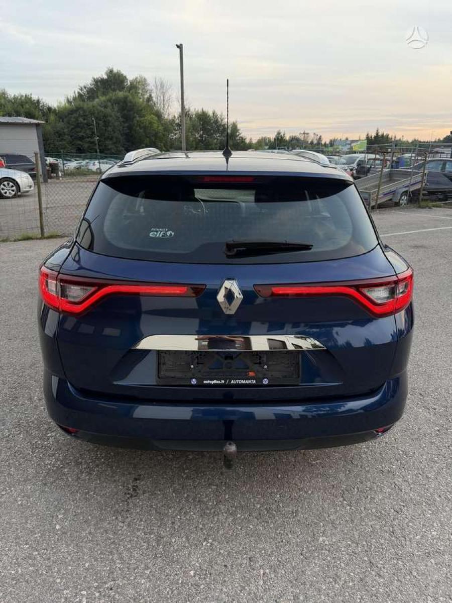Blue Renault Megane 2018 in Utena, with an engine capacity of 1.33 L and mileage of 166 thousand km for 7750 €, photo 21 on AUTOMOTO.COM.LV
