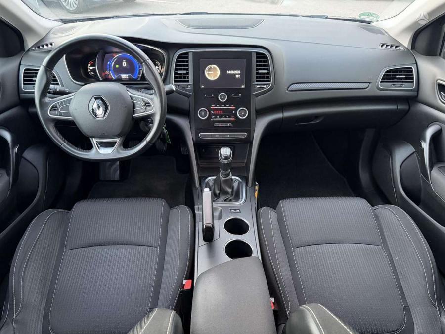 Blue Renault Megane 2018 in Utena, with an engine capacity of 1.33 L and mileage of 166 thousand km for 7750 €, photo 22 on AUTOMOTO.COM.LV
