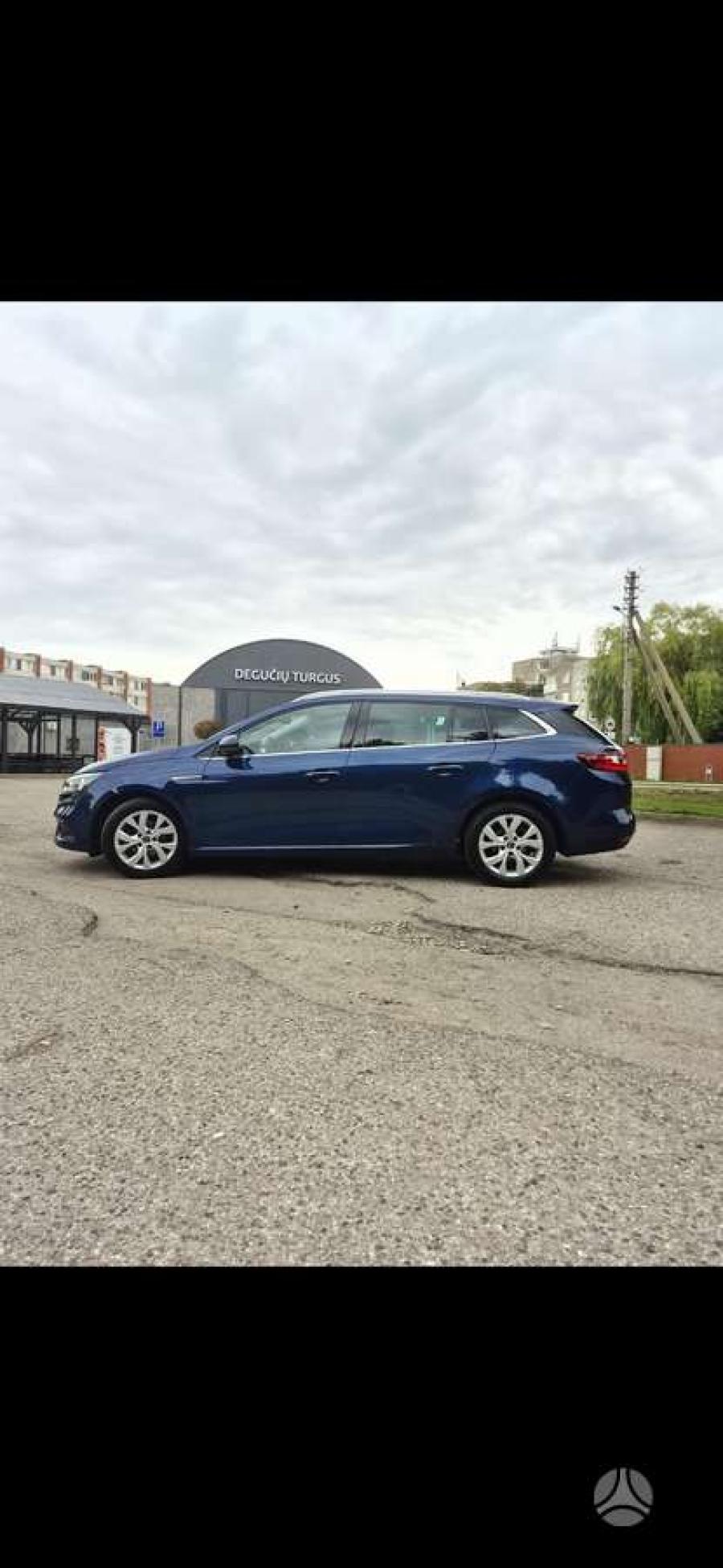 Zils Renault Megane 2019 Marijampole, ar dzinēja tilpumu 1.33 L un nobraukumu 131 tūkst. km par 7900 €, foto 1 vietnē AUTOMOTO.COM.LV