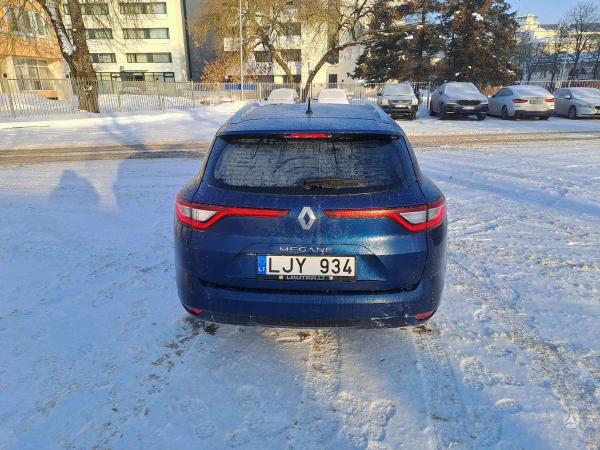 Blue Renault Megane 2020 in Vilnius, with an engine capacity of 1.33 L and mileage of 109 thousand km for 10450 €, photo 7 on AUTOMOTO.COM.LV