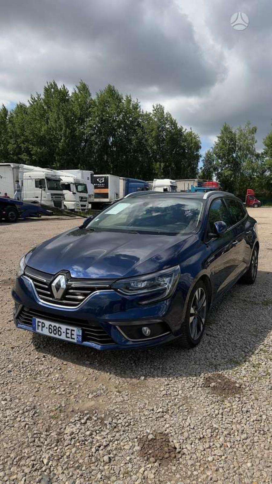 Zils Renault Megane 2020 Kauņa, ar dzinēja tilpumu 1.46 L un nobraukumu 252 tūkst. km par 7500 €, foto 1 vietnē AUTOMOTO.COM.LV