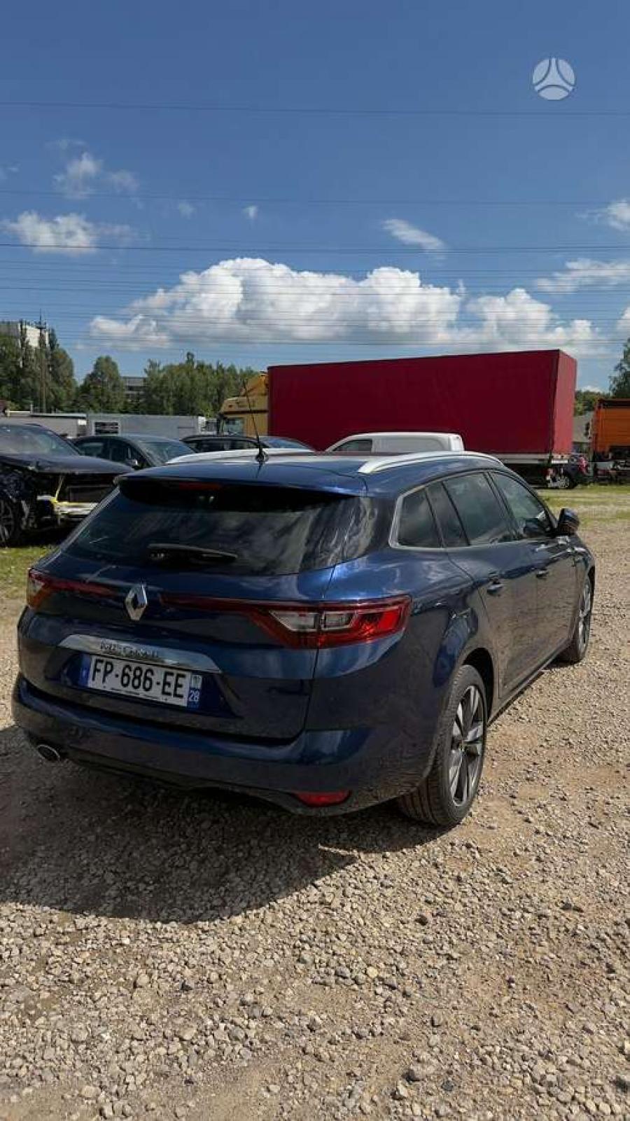 Zils Renault Megane 2020 Kauņa, ar dzinēja tilpumu 1.46 L un nobraukumu 252 tūkst. km par 7500 €, foto 8 vietnē AUTOMOTO.COM.LV