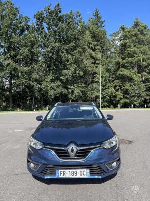 Blue Renault Megane 2020 in Vilnius, with an engine capacity of 1.46 L and mileage of 126 thousand km for 9559 €, photo 3 on AUTOMOTO.COM.LV