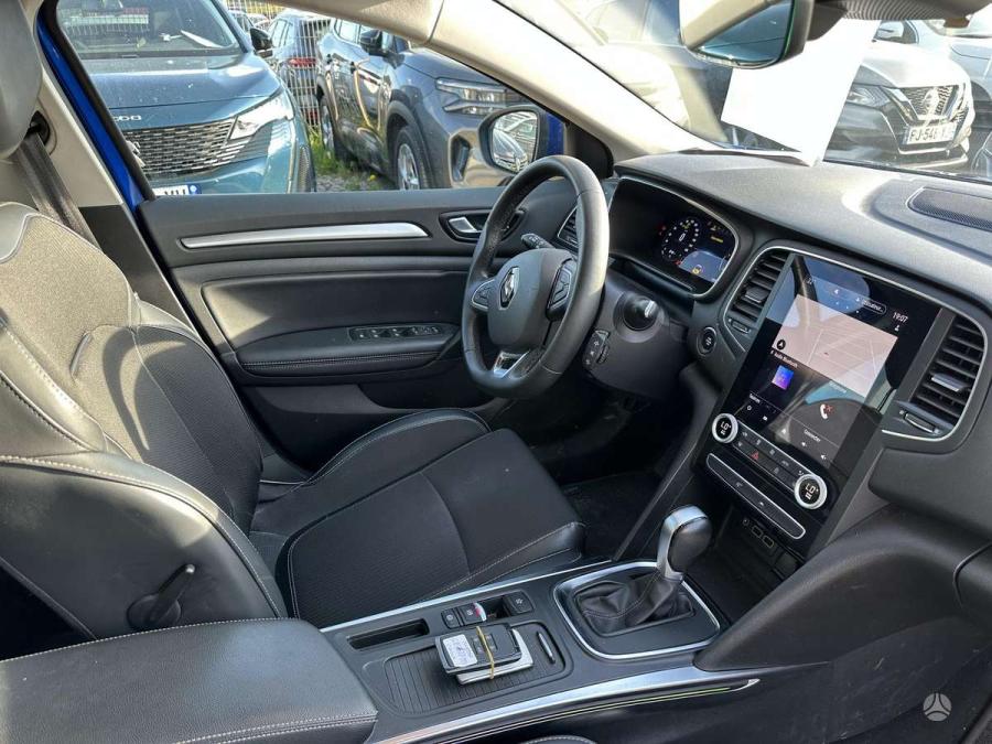 Blue Renault Megane 2022 in Vilnius, with an engine capacity of 1.46 L and mileage of 158 thousand km for 13430 €, photo 19 on AUTOMOTO.COM.LV