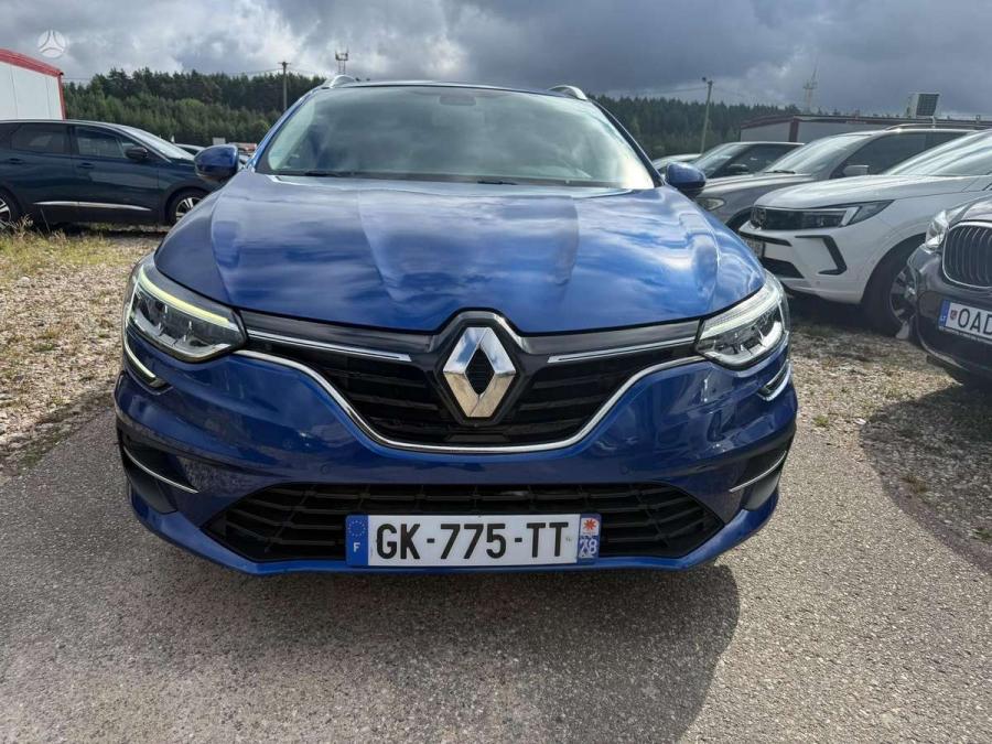 Blue Renault Megane 2022 in Vilnius, with an engine capacity of 1.46 L and mileage of 170 thousand km for 9250 €, photo 3 on AUTOMOTO.COM.LV