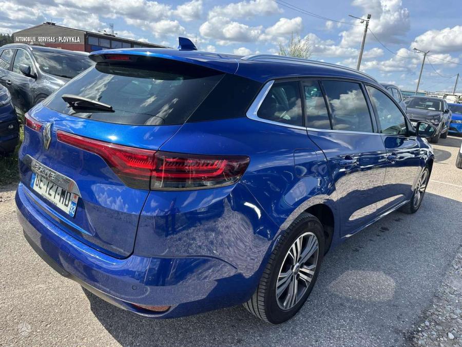 Blue Renault Megane 2022 in Vilnius, with an engine capacity of 1.46 L and mileage of 159 thousand km for 13309 €, photo 5 on AUTOMOTO.COM.LV