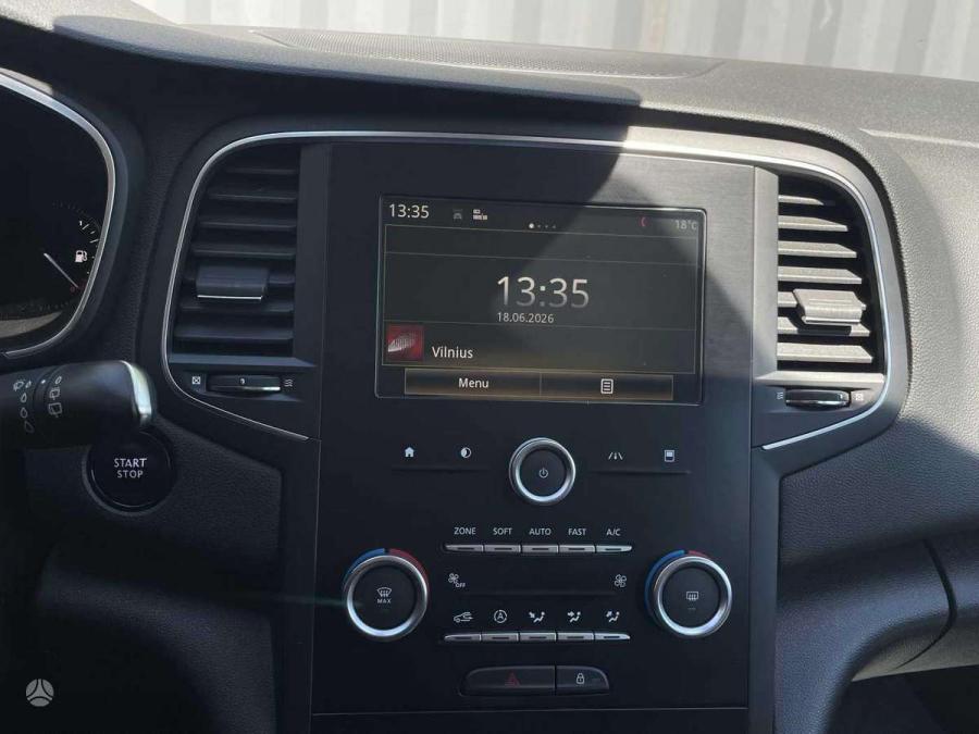 Brūns Renault Megane 2017 Viļņa, ar dzinēja tilpumu 1.20 L un nobraukumu 158 tūkst. km par 5999 €, foto 15 vietnē AUTOMOTO.COM.LV