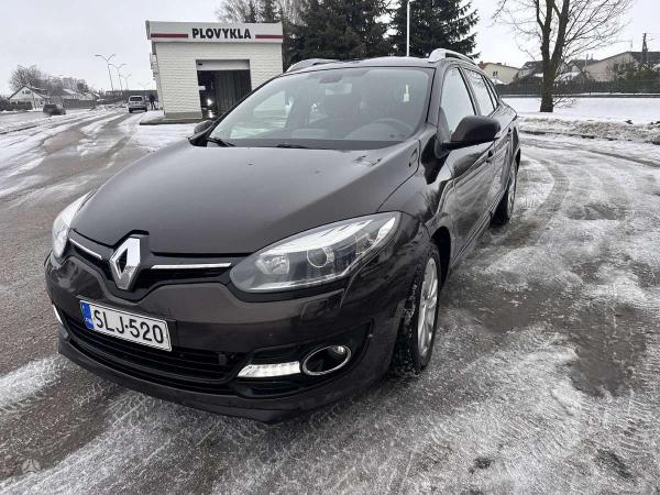Brown Renault Megane 2014 in Marijampole, with an engine capacity of 1.50 L and mileage of 216 thousand km for 4300 €, photo 1 on AUTOMOTO.COM.LV