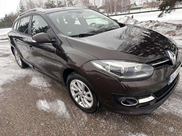 Brown Renault Megane 2014 in Marijampole, with an engine capacity of 1.50 L and mileage of 216 thousand km for 4300 €, photo 3 on AUTOMOTO.COM.LV