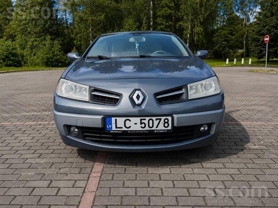 Renault Megane 2006 Ogre, ar dzinēja tilpumu 1.90 L un nobraukumu 148 tūkst. km par 2999 €, foto 21 vietnē AUTOMOTO.COM.LV