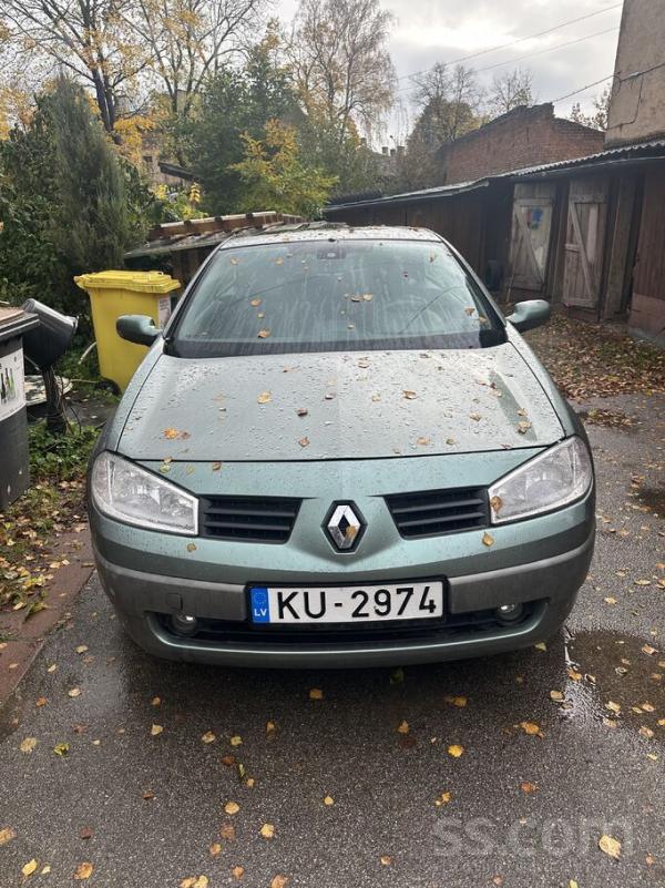 Zaļš Renault Megane 2005 Rīga, ar dzinēja tilpumu 1.90 L un nobraukumu 246 tūkst. km par 899 €, foto 2 vietnē AUTOMOTO.COM.LV