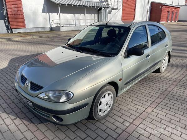 Зеленый Рено Меган 2000 в Прейли, объемом двигателя 1.40 л и пробегом 187 тыс. км за 950 €, фото 11 на AUTOMOTO.COM.LV