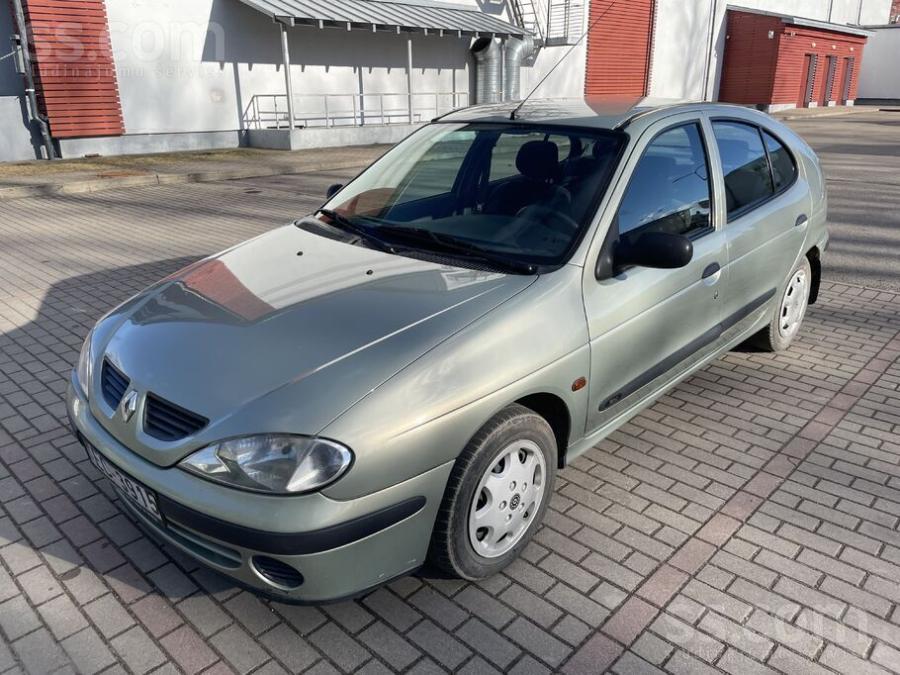 Зеленый Рено Меган 2000 в Прейли, объемом двигателя 1.40 л и пробегом 187 тыс. км за 950 €, фото 11 на AUTOMOTO.COM.LV