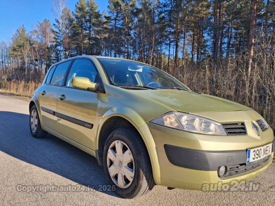 Zaļš Renault Megane 2005 Tallina, ar dzinēja tilpumu 1.40 L un nobraukumu 197 tūkst. km par 1999 €, foto 3 vietnē AUTOMOTO.COM.LV