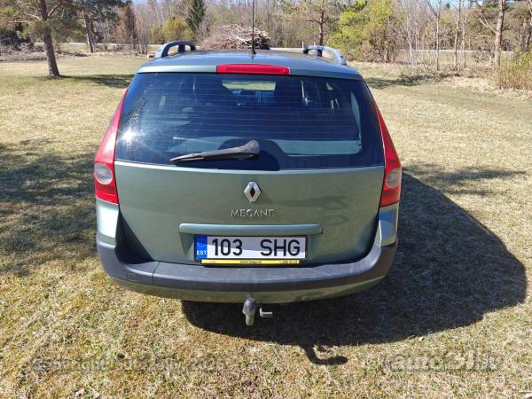 Zaļš Renault Megane 2005 Tallina, ar dzinēja tilpumu 1.50 L un nobraukumu 397 tūkst. km par 1500 €, foto 2 vietnē AUTOMOTO.COM.LV