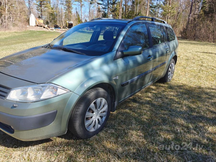 Зеленый Рено Меган 2005 в Таллин, объемом двигателя 1.50 л и пробегом 397 тыс. км за 1500 €, фото 4 на AUTOMOTO.COM.LV