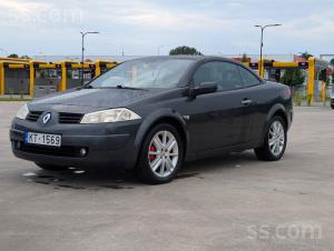 Серый Рено Меган 2005 в Лиепая, объемом двигателя 2.00 л и пробегом 185 тыс. км за 900 €, фото  на AUTOMOTO.COM.LV