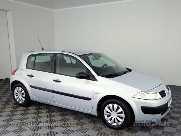 Pelēks Renault Megane 2003 Tallina, ar dzinēja tilpumu 1.60 L un nobraukumu 173 tūkst. km par 1299 €, foto 1 vietnē AUTOMOTO.COM.LV