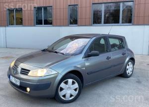 Grey Renault Megane 2003 in Riga, with an engine capacity of 2.00 L and mileage of 0 thousand km for 480 €, photo 3 on AUTOMOTO.COM.LV