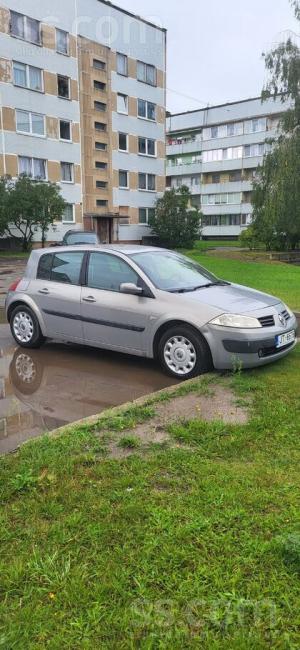 Серый Рено Меган 2003 в Елгава, объемом двигателя 1.90 л и пробегом 303 тыс. км за 600 €, фото 7 на AUTOMOTO.COM.LV