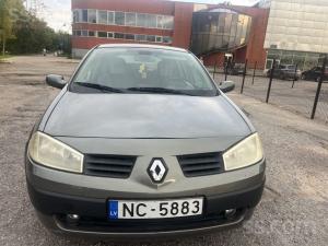 Pelēks Renault Megane 2003 Jelgava, ar dzinēja tilpumu 1.40 L un nobraukumu 138 tūkst. km par 1150 €, foto 3 vietnē AUTOMOTO.COM.LV
