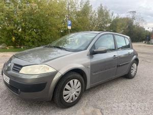 Pelēks Renault Megane 2003 Jelgava, ar dzinēja tilpumu 1.40 L un nobraukumu 138 tūkst. km par 1150 €, foto 8 vietnē AUTOMOTO.COM.LV