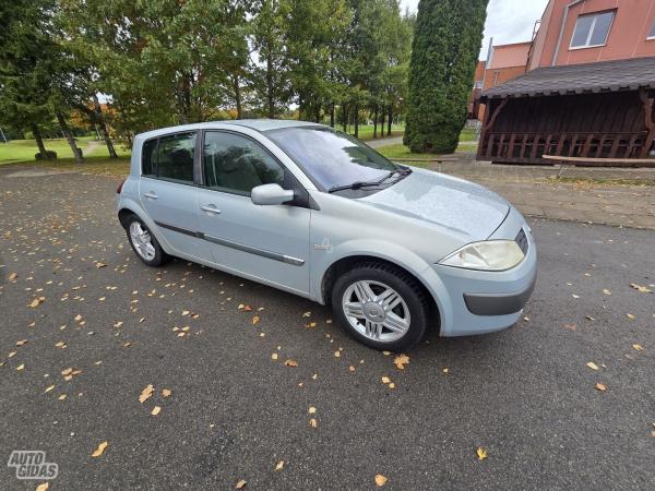 Renault Megane 2003 Jurbarkas vietnē Pelēks Renault Megane 2003 Jurbarkas, ar dzinēja tilpumu 1.40 L un nobraukumu 220 tūkst. km par 870 €, foto 6 vietnē AUTOMOTO.COM.LV