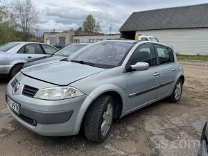 Grey Renault Megane 2004 in Kuldiga, with an engine capacity of 1.50 L and mileage of 274 thousand km for 550 €, photo 2 on AUTOMOTO.COM.LV