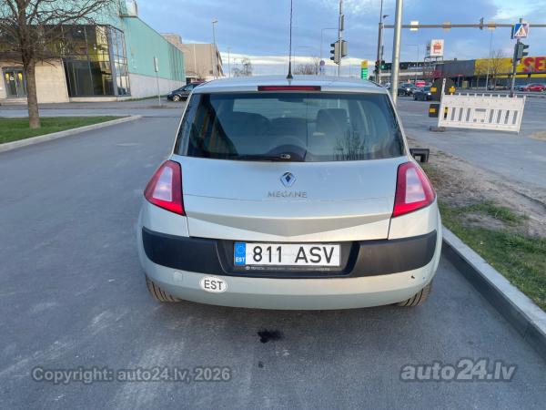 Pelēks Renault Megane 2004 Tallina, ar dzinēja tilpumu 1.60 L un nobraukumu 227 tūkst. km par 999 €, foto 6 vietnē AUTOMOTO.COM.LV