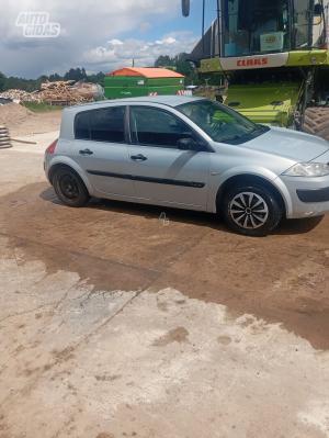 Grey Renault Megane 2004 in Alytus, with an engine capacity of 1.40 L and mileage of 5000 thousand km for 800 €, photo 3 on AUTOMOTO.COM.LV