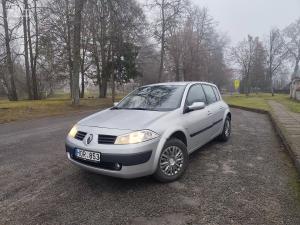Grey Renault Megane 2005 in Sirvintos, with an engine capacity of 1.40 L and mileage of 250 thousand km for 600 €, photo  on AUTOMOTO.COM.LV