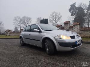 Grey Renault Megane 2005 in Sirvintos, with an engine capacity of 1.40 L and mileage of 250 thousand km for 600 €, photo 2 on AUTOMOTO.COM.LV