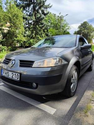 Grey Renault Megane 2005 in Kaunas, with an engine capacity of 1.46 L and mileage of 279 thousand km for 900 €, photo 3 on AUTOMOTO.COM.LV
