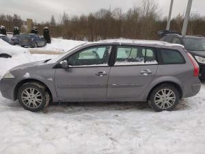 Grey Renault Megane 2008 in Vilnius, with an engine capacity of 1.46 L and mileage of 300 thousand km for 550 €, photo 5 on AUTOMOTO.COM.LV