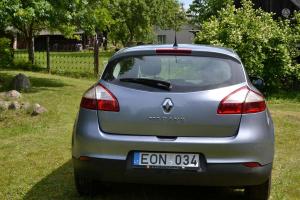 Grey Renault Megane 2009 in Vilnius, with an engine capacity of 1.60 L and mileage of 190 thousand km for 1200 €, photo 6 on AUTOMOTO.COM.LV