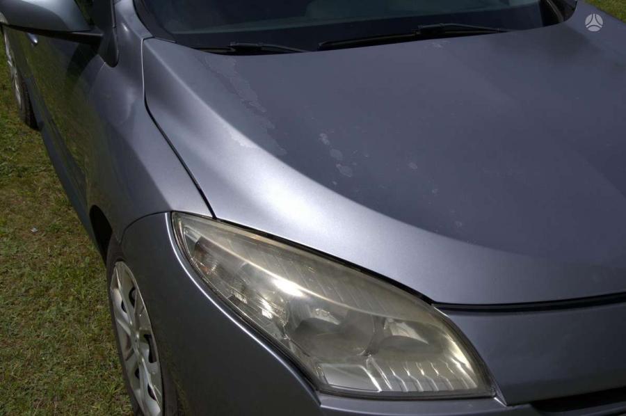 Grey Renault Megane 2009 in Vilnius, with an engine capacity of 1.60 L and mileage of 190 thousand km for 1200 €, photo 13 on AUTOMOTO.COM.LV