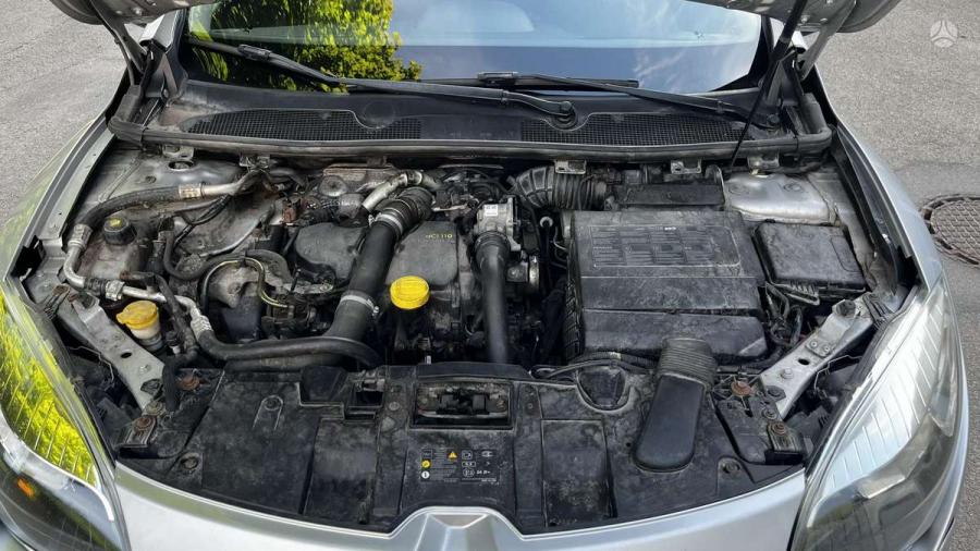 Pelēks Renault Megane 2012 Šilutė, ar dzinēja tilpumu 1.46 L un nobraukumu 243 tūkst. km par 2999 €, foto 23 vietnē AUTOMOTO.COM.LV