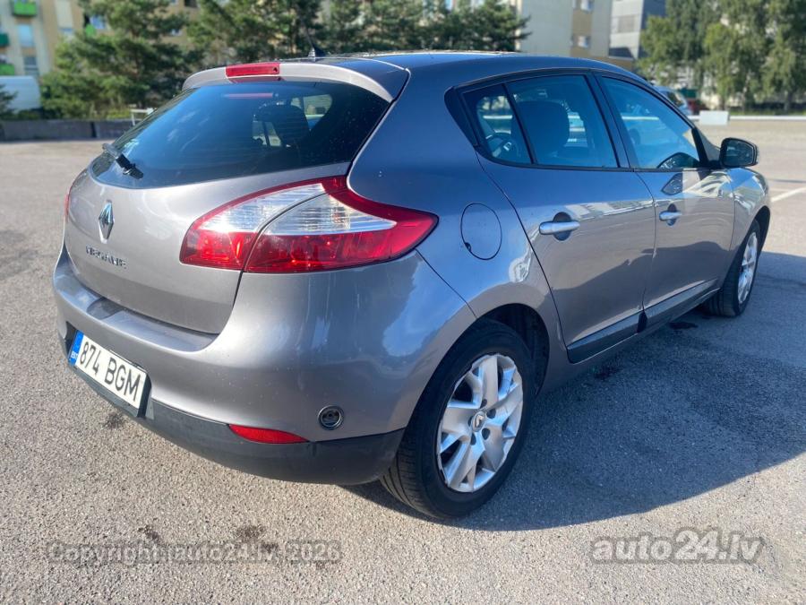 Pelēks Renault Megane 2012 Tallina, ar dzinēja tilpumu 1.60 L un nobraukumu 472 tūkst. km par 2500 €, foto 5 vietnē AUTOMOTO.COM.LV