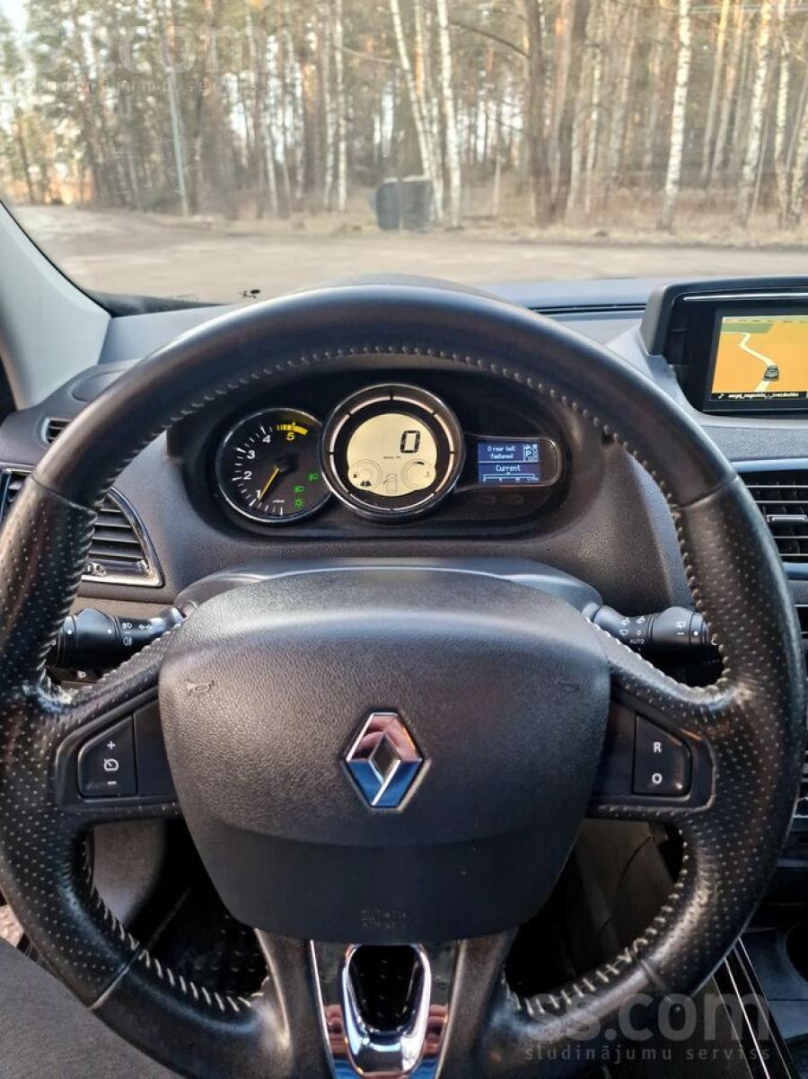Pelēks Renault Megane 2013 Rīga, ar dzinēja tilpumu 1.50 L un nobraukumu 237 tūkst. km par 3500 €, foto 11 vietnē AUTOMOTO.COM.LV