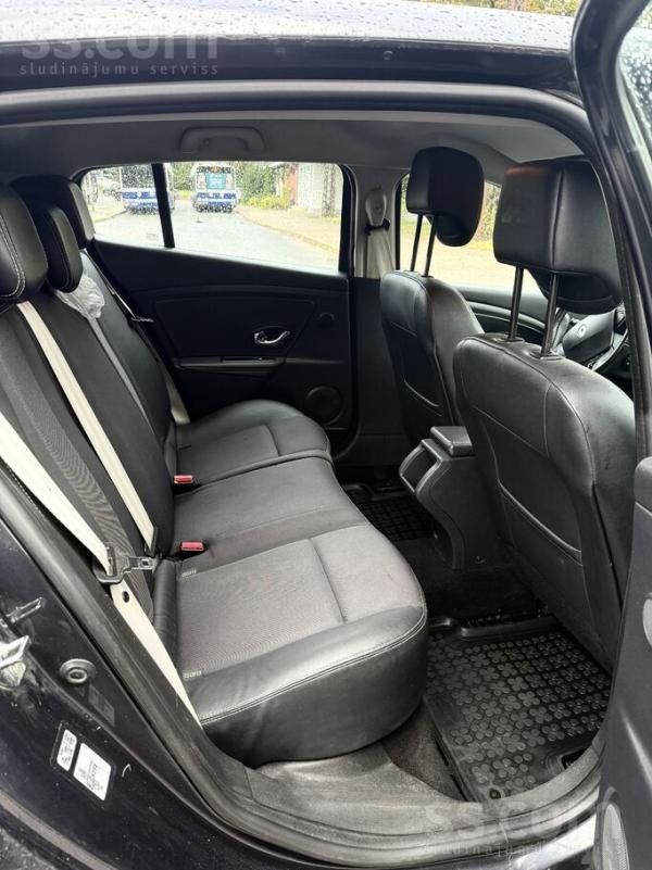 Grey Renault Megane 2013 in Riga, with an engine capacity of 1.50 L and mileage of 238 thousand km for 3750 €, photo 9 on AUTOMOTO.COM.LV